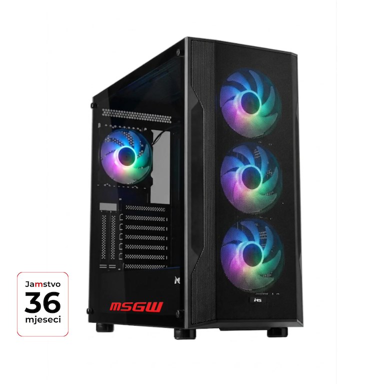 MSG Gamer R7 a107 gejmerski računar Ryzen 7 5700X, 16GB (2x8GB), 1TB, RTX 5060 Ti