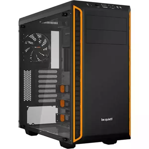 be quiet! Pure Base 600 Window Orange kućište ATX kaljeno staklo BGW20