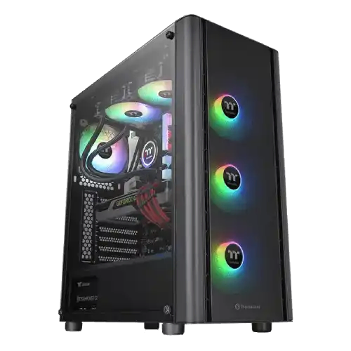 Thermaltake V250 TG ARGB kućište Midi Tower ATX crno 4 ventilatora CA-1Q5-00M1WN-00
