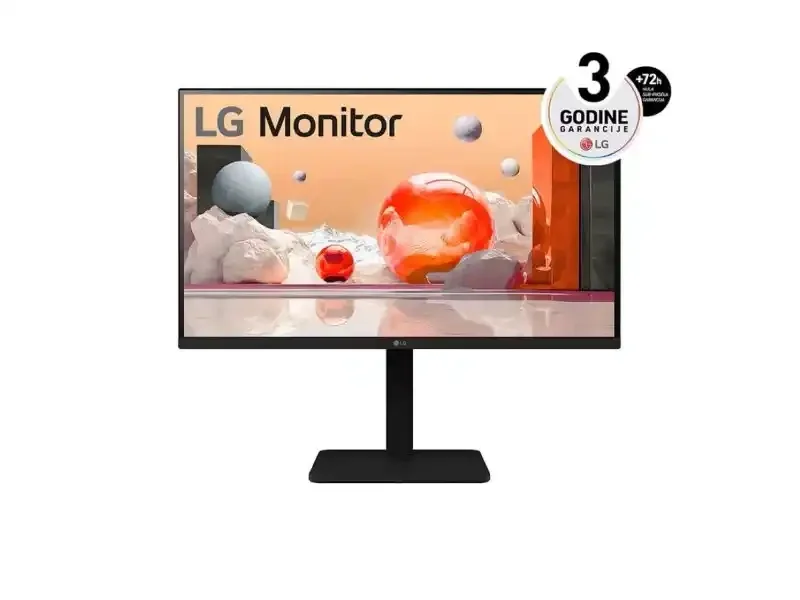 LG 27" poslovni monitor Full HD IPS 100 Hz pivot USB hub zvučnici 27BA550-B