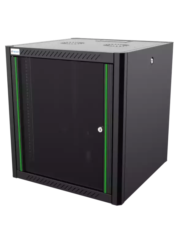 Mirsan WTN12U66 nazidni rek orman 12U 19" 600x600x645 mm crni