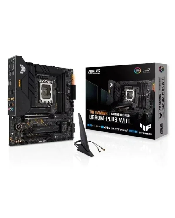 ASUS TUF GAMING B660M-PLUS WIFI matična ploča LGA1700 DDR5 Micro-ATX Wi-Fi 6 90MB1AZ0-M1EAY0