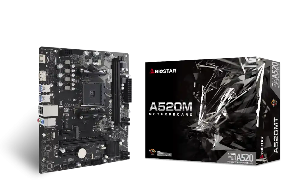 Biostar A520MT matična ploča AM4 DDR4 Micro-ATX