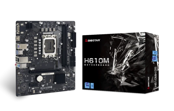 Biostar H610MH D5 matična ploča LGA1700 DDR5 Micro-ATX