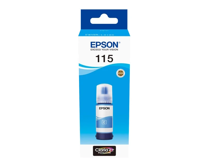 Epson 115 originalno plavo (cyan) mastilo 70ml za EcoTank L8160 i EcoTank L8180