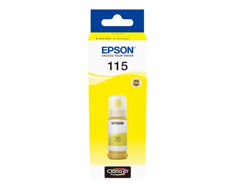 Epson 115 originalno žuto mastilo 70ml za EcoTank L8160 i L8180