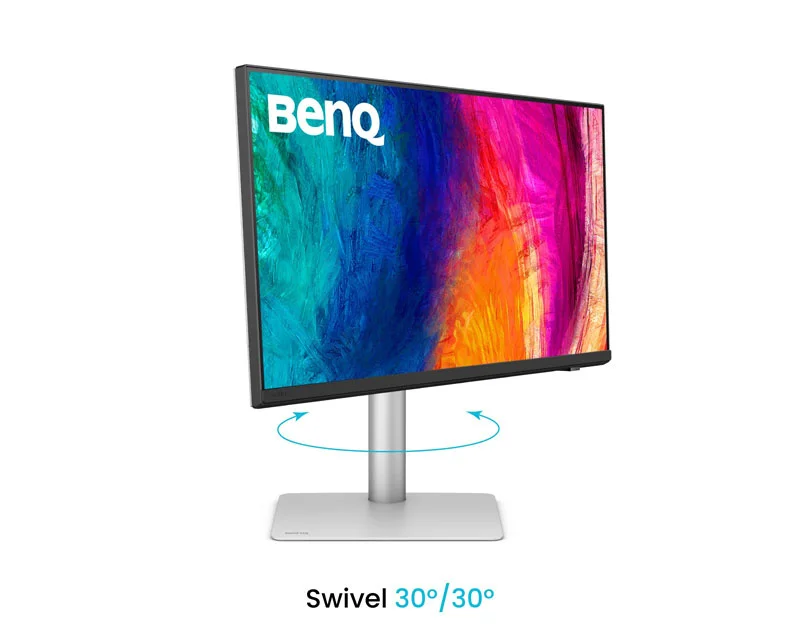 BenQ PD2730S 27" 5K IPS monitor za dizajnere Thunderbolt 4 90W beli 9H.LN7LA.TBE
