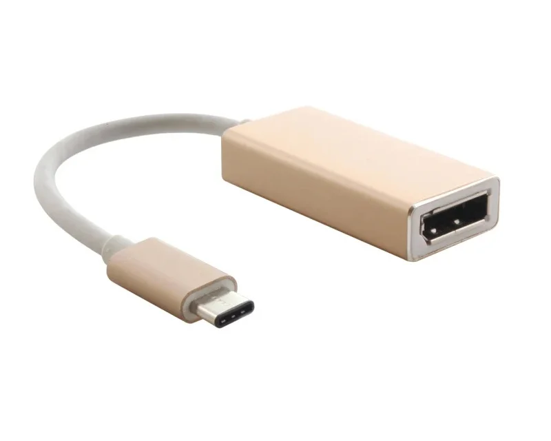 E-GREEN adapter USB-C (muški) na DisplayPort 1.4 (ženski) metalni