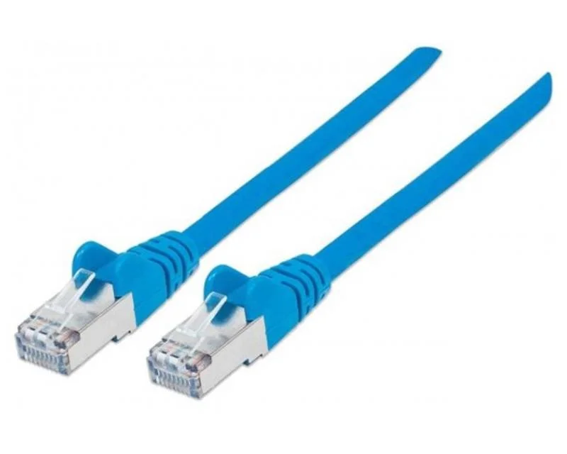 E-GREEN UTP Cat6 LSOH mrežni patch kabl 1 m plavi