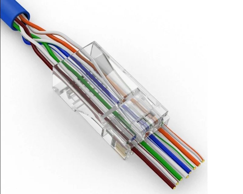 MAXPRO LINE UTP Cat5e keystone modul RJ45 180 stepeni