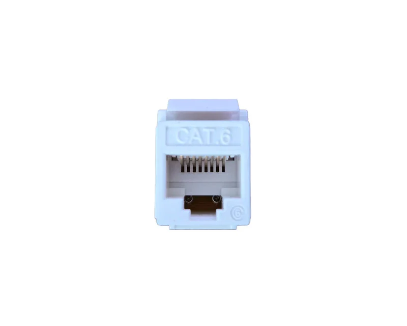 MAXPRO LINE UTP Cat6 keystone modul RJ45 beli 044
