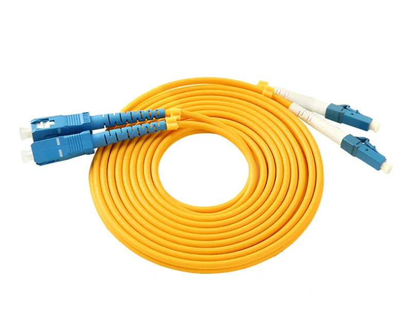 MAXPRO LINE optički patch kabl single-mode duplex SC/UPC - LC/UPC 2 m žuti