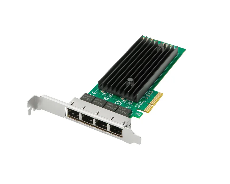 E-Green PCIe x4 mrežna kartica 4x 2.5 Gigabit Ethernet Intel I226