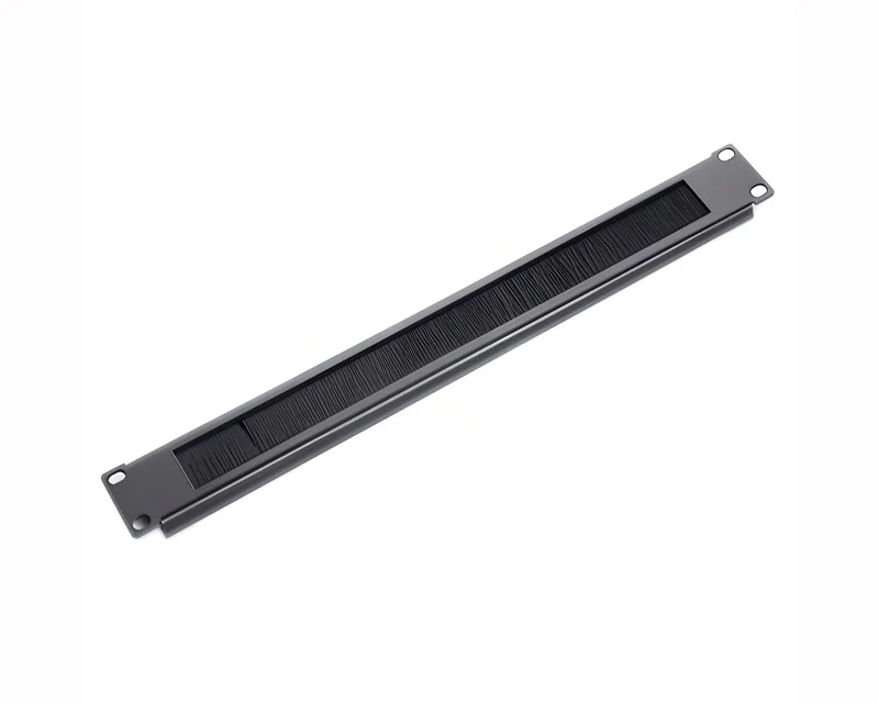 MAXPRO LINE panel sa četkama za rack orman 19 inča 1U crni