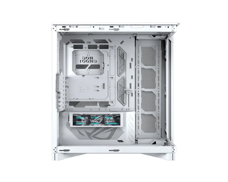 ASUS ROG Cronox GR801 Curve TG ARGB gejmersko kućište Full Tower belo 90DC00T3-B09030