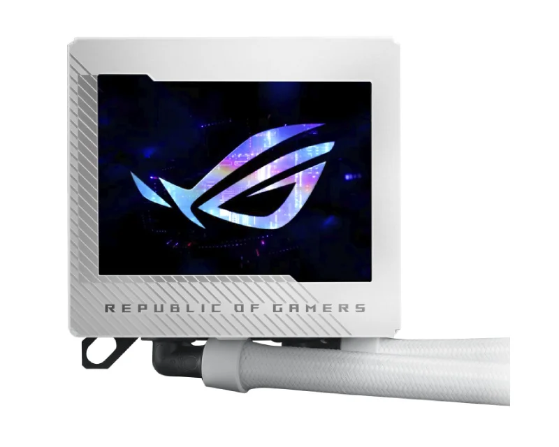ASUS ROG Ryujin III 240 ARGB White Edition vodeno hlađenje za procesor LCD belo 90RC00K2-M0UAY0
