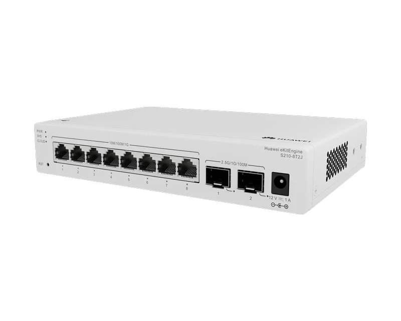 Huawei eKit S210-8T2J upravljivi switch 8 portova 2x SFP 2.5G beli