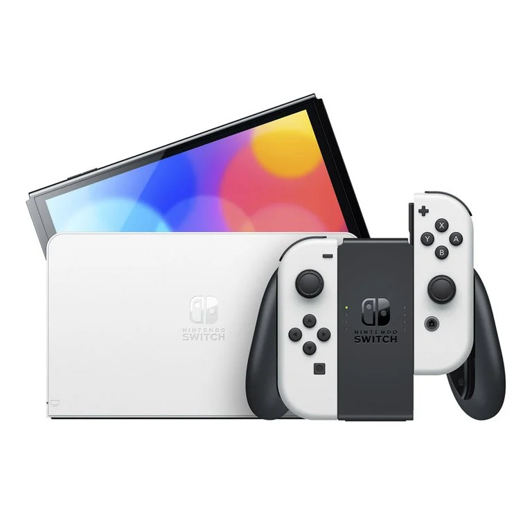 Nintendo Switch OLED konzola 7" 64GB beli Joy-Con 10007454