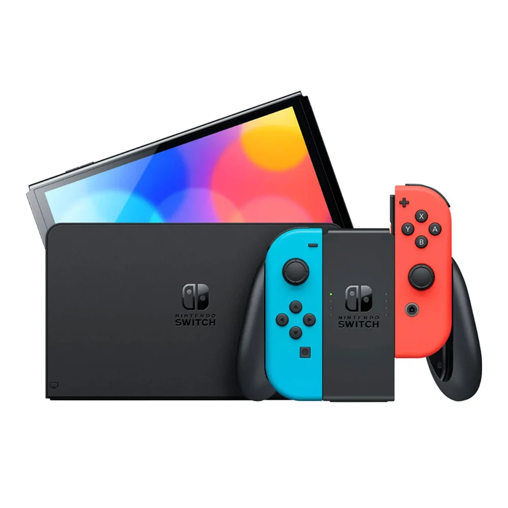 Nintendo Switch OLED konzola 7" 64GB Neon crveni i plavi Joy-Con 10007455