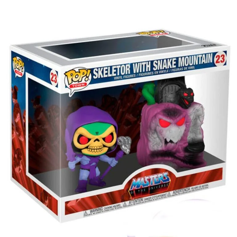 Funko POP! Town Masters of the Universe Skeletor with Snake Mountain #23 vinil figure 51469