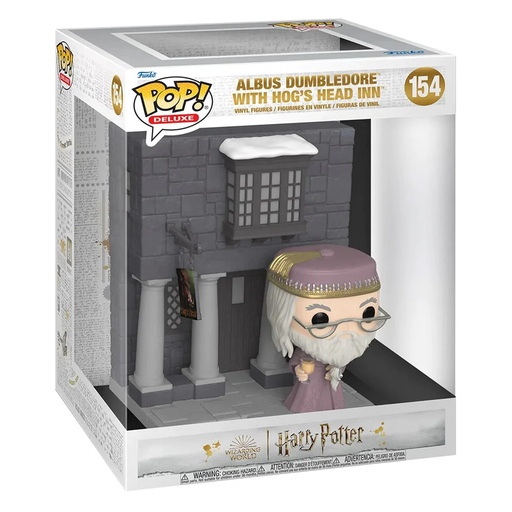 Funko POP! Deluxe Harry Potter Albus Dumbledore with Hog's Head Inn #154 vinil figura 65646