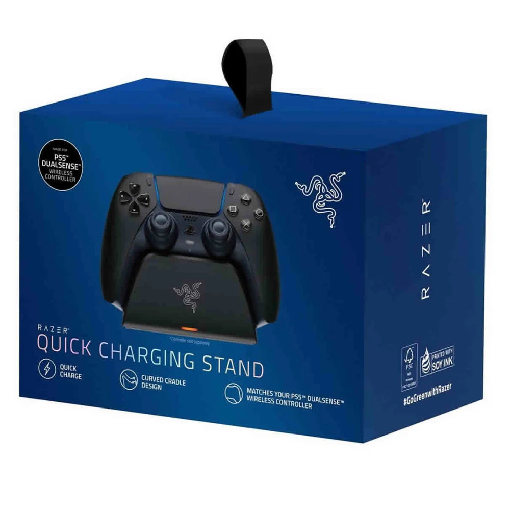 Razer Quick Charging Stand postolje za punjenje PS5 DualSense kontrolera crno RC21-01900200-R3M1