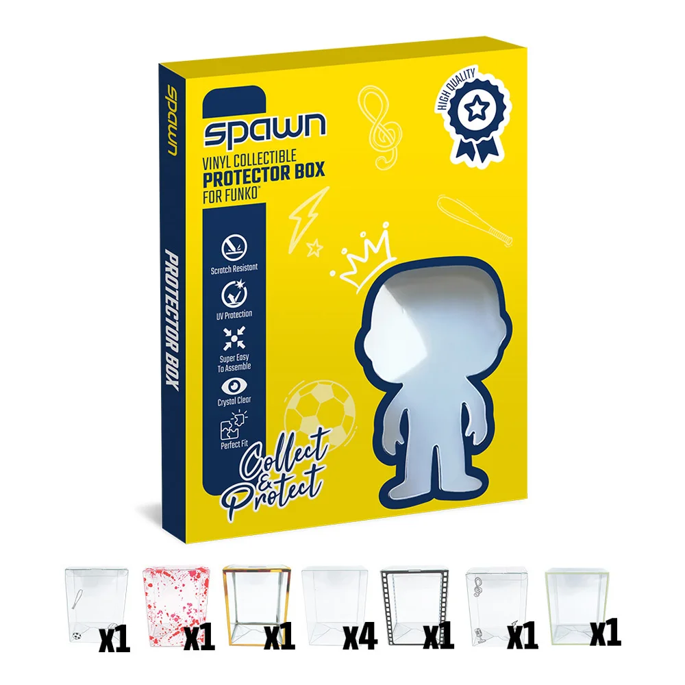 Protector Box 10 V1 set od 10 zaštitnih kutija za Funko POP! figure