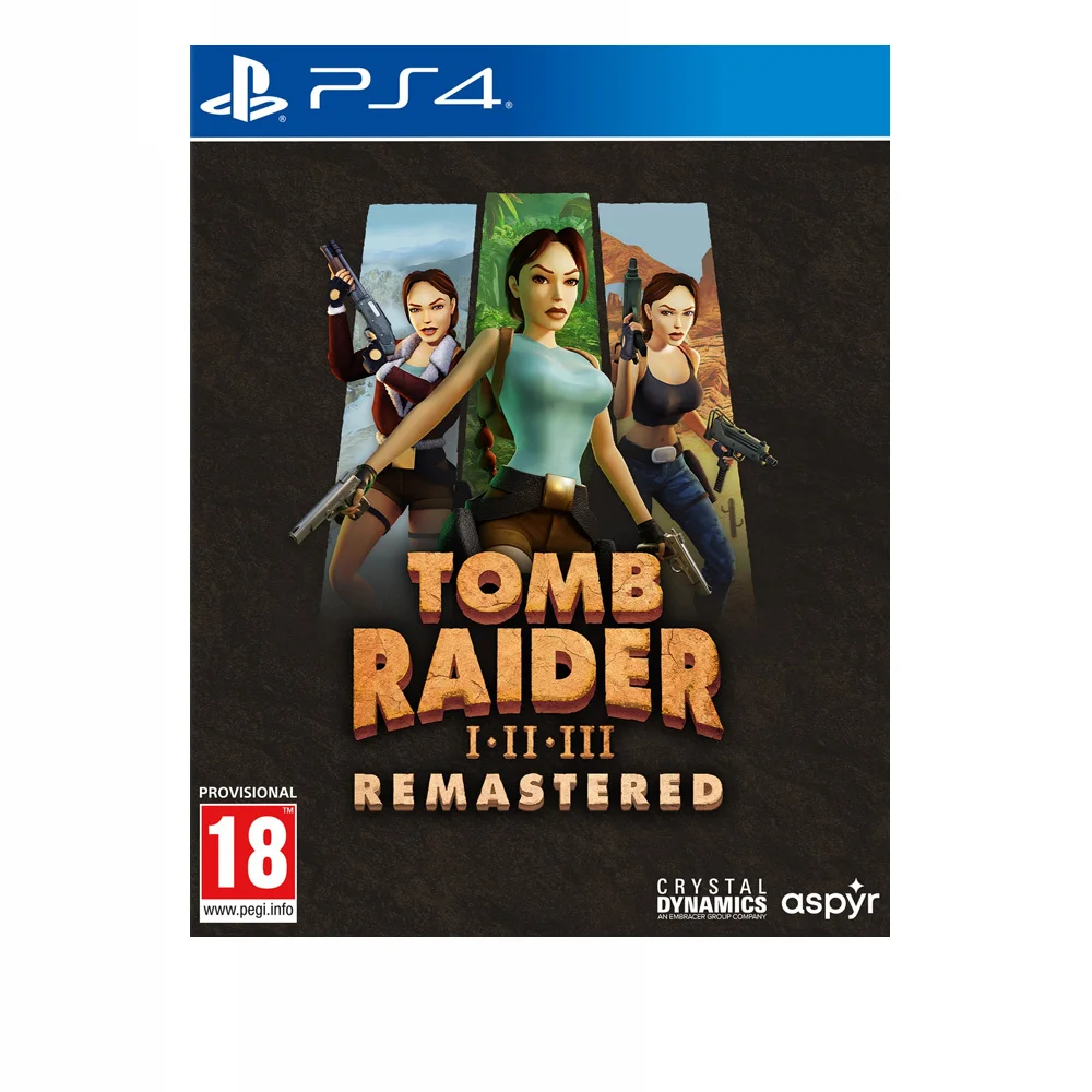 Tomb Raider I-III Remastered Starring Lara Croft igra za PlayStation 4
