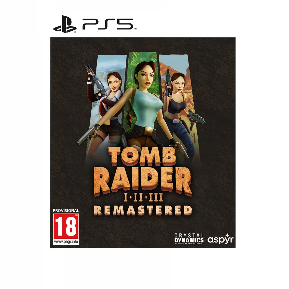 Tomb Raider I-III Remastered Starring Lara Croft igra za PlayStation 5