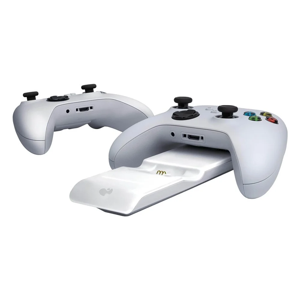 PDP Metavolt dupli punjač za Xbox kontrolere beli 2x 1100 mAh 049-009-EU-WH