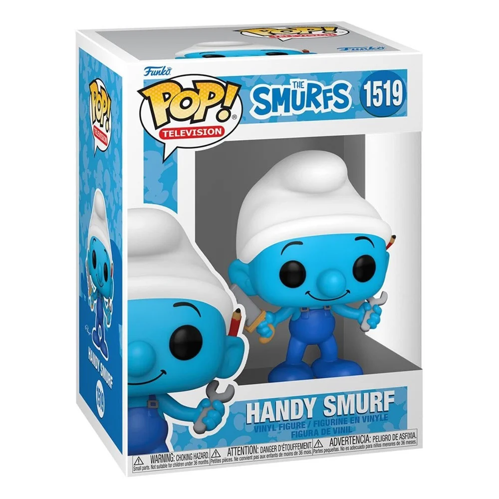 Funko POP! TV The Smurfs Handy Smurf vinil figura #1519 79258