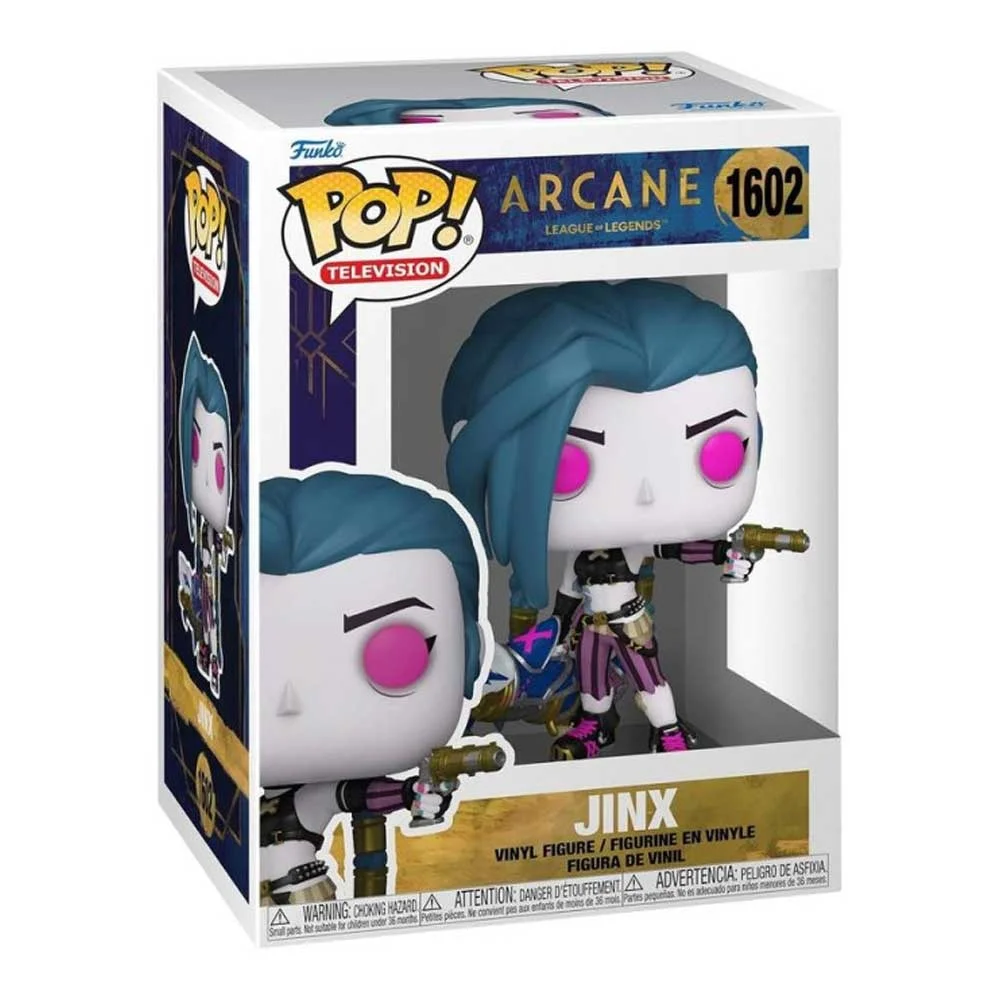 Funko POP! Arcane League of Legends Jinx vinil figura #1602 10 cm 75649