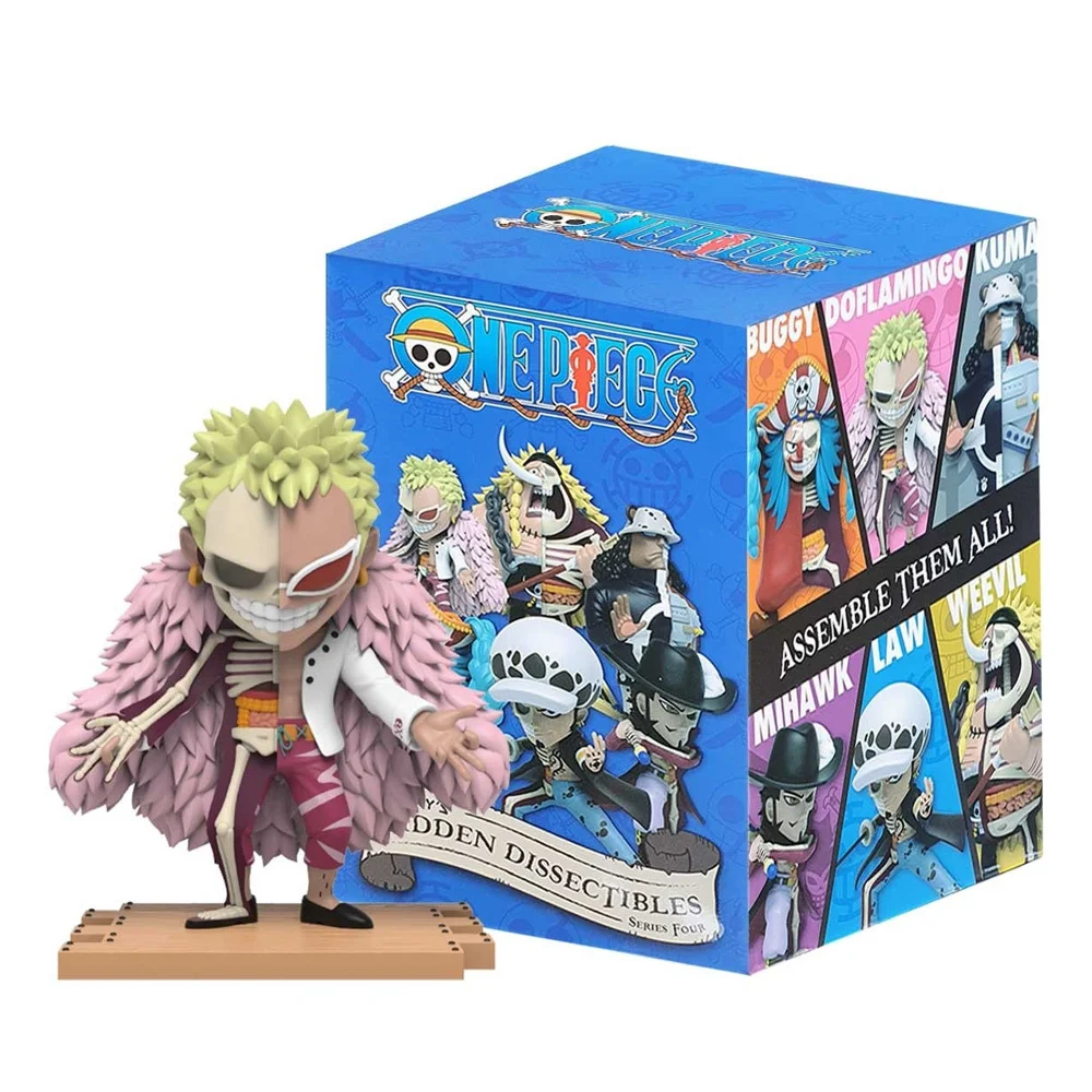 Mighty Jaxx Freeny's Hidden Dissectibles: One Piece Warlords Edition blind box figura 10 cm