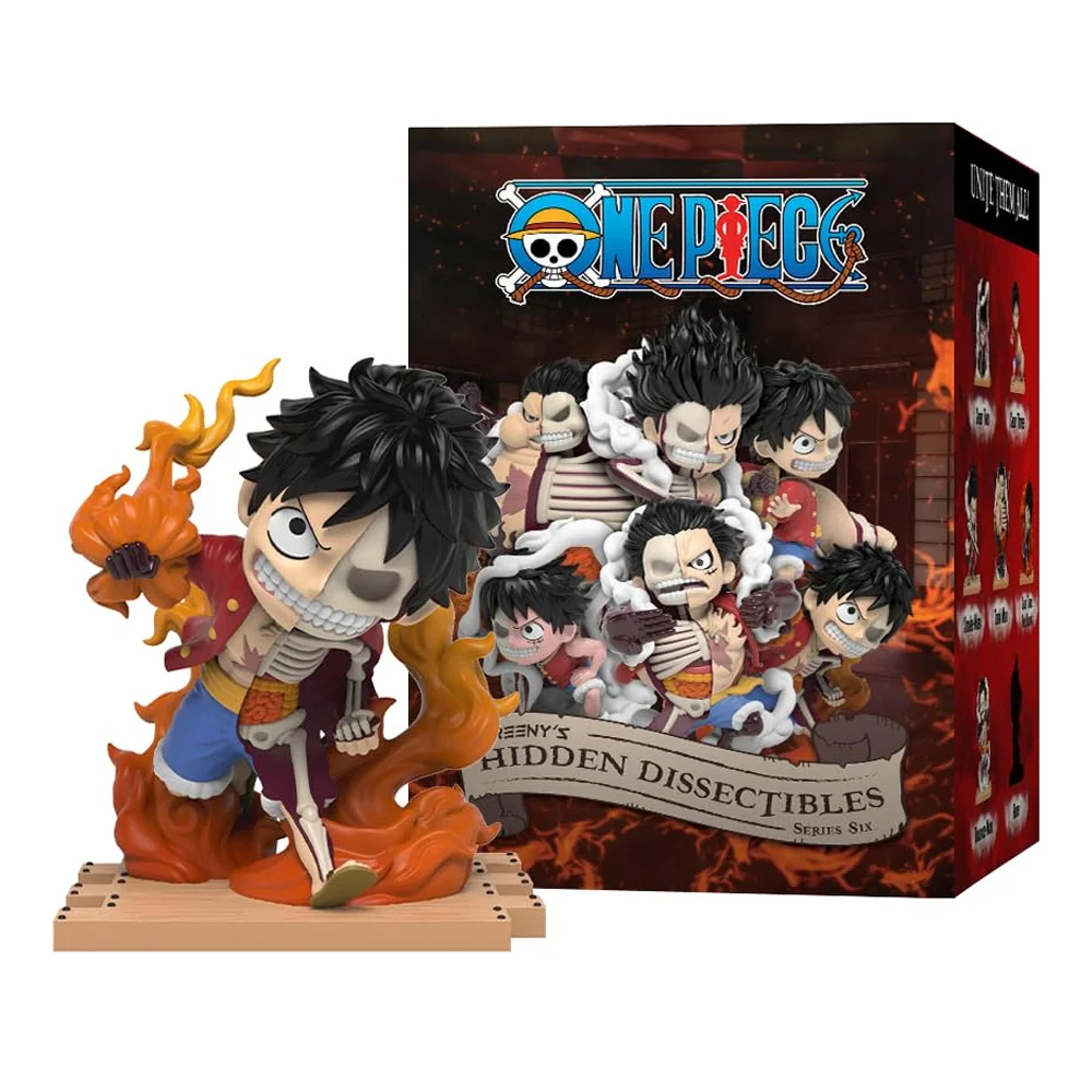 Mighty Jaxx Freeny's Hidden Dissectibles: One Piece Luffy's Gears Edition blind box figura 10 cm