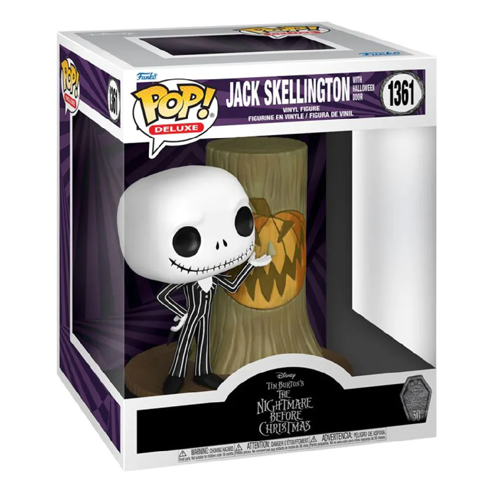 Funko POP! Deluxe The Nightmare Before Christmas Jack Skellington with Halloween Door #1361 vinil figura 72311