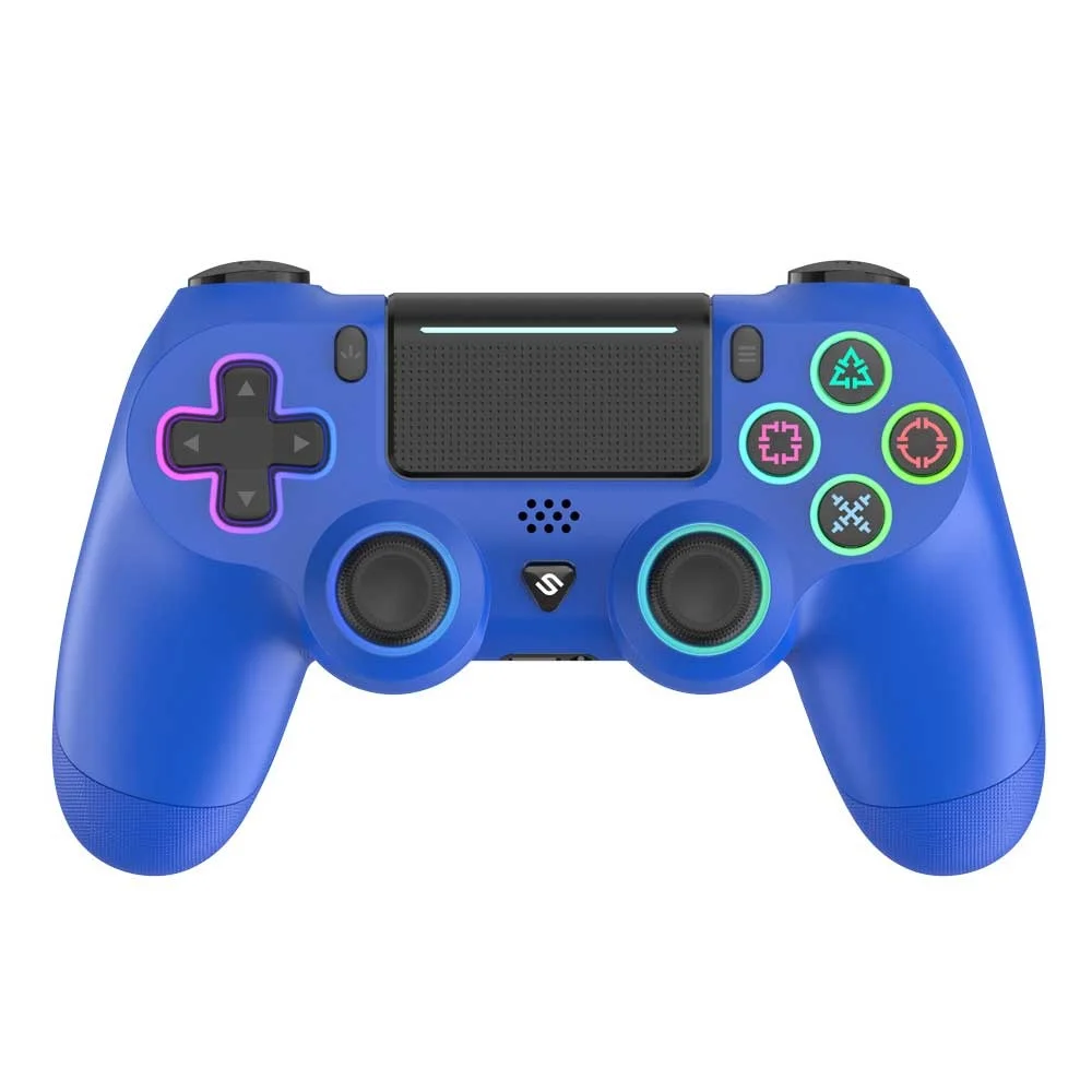 PlayPro 4 bežični kontroler za PS4, PS3, PC, Android, iOS i Steam Deck plavi