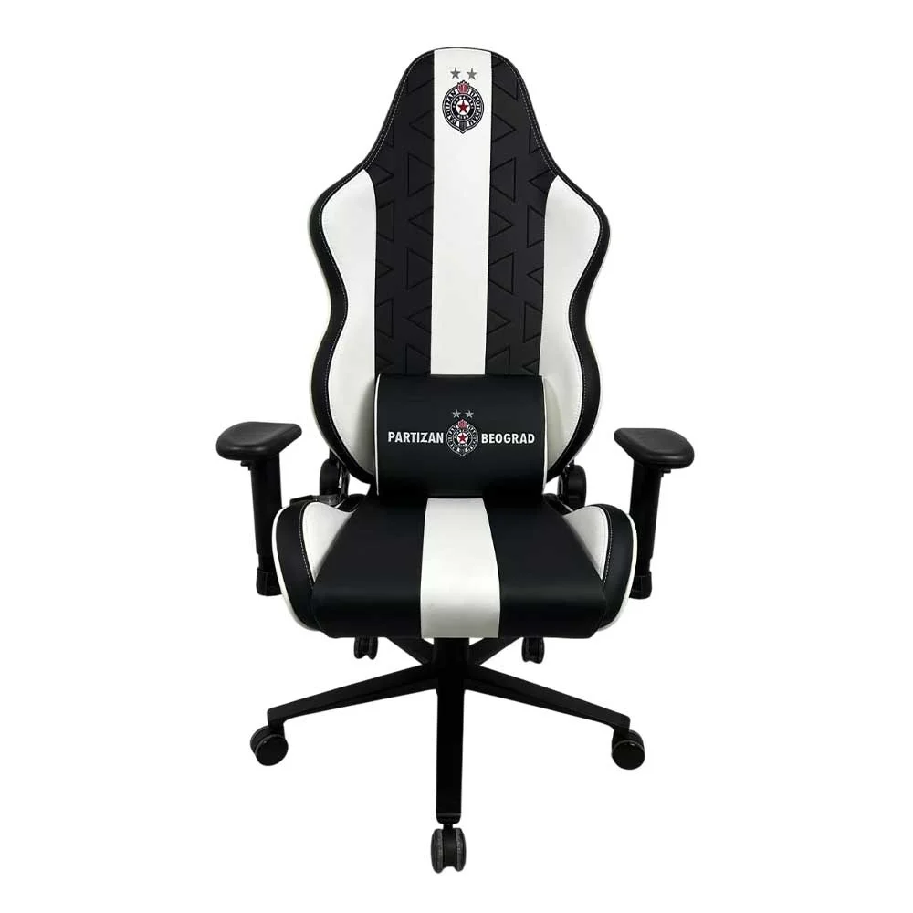 Moye Partizan Edition gaming stolica crno-bela