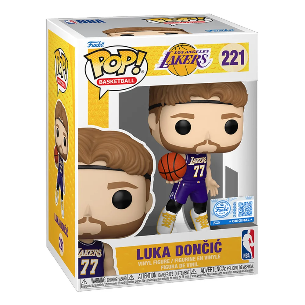 Funko POP! NBA Lakers Luka Dončić ljubičasti dres Statement Edition vinil figura #221 93650