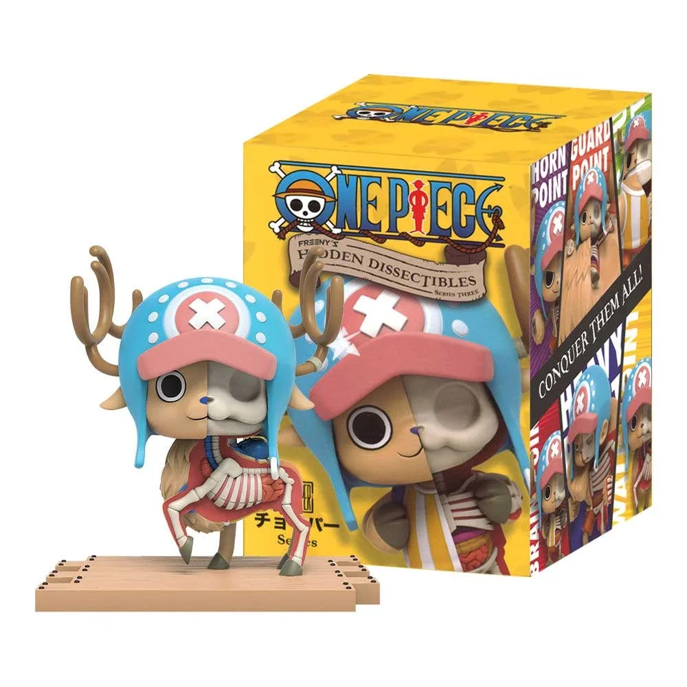 Mighty Jaxx Freeny's Hidden Dissectibles: One Piece Series 3 Chopper blind box figura 10 cm