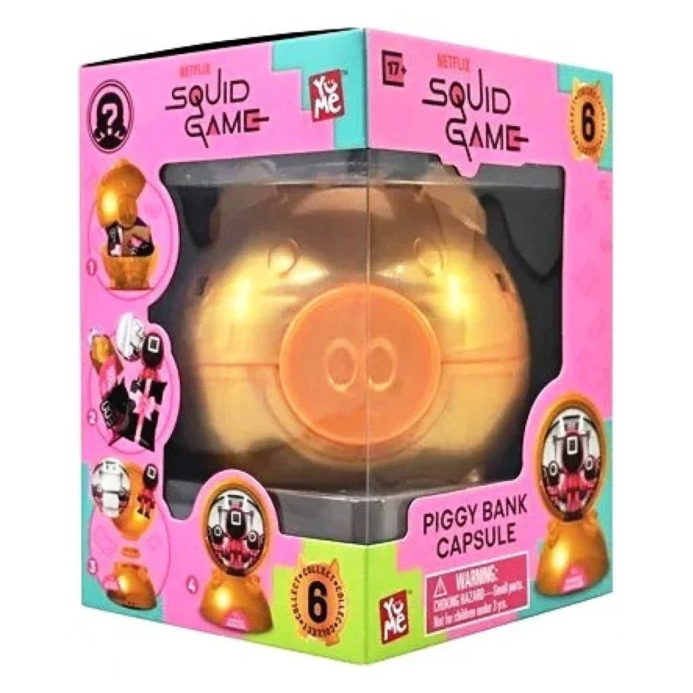 Squid Game Piggy Bank Capsule blind box kolekcionarska figurica