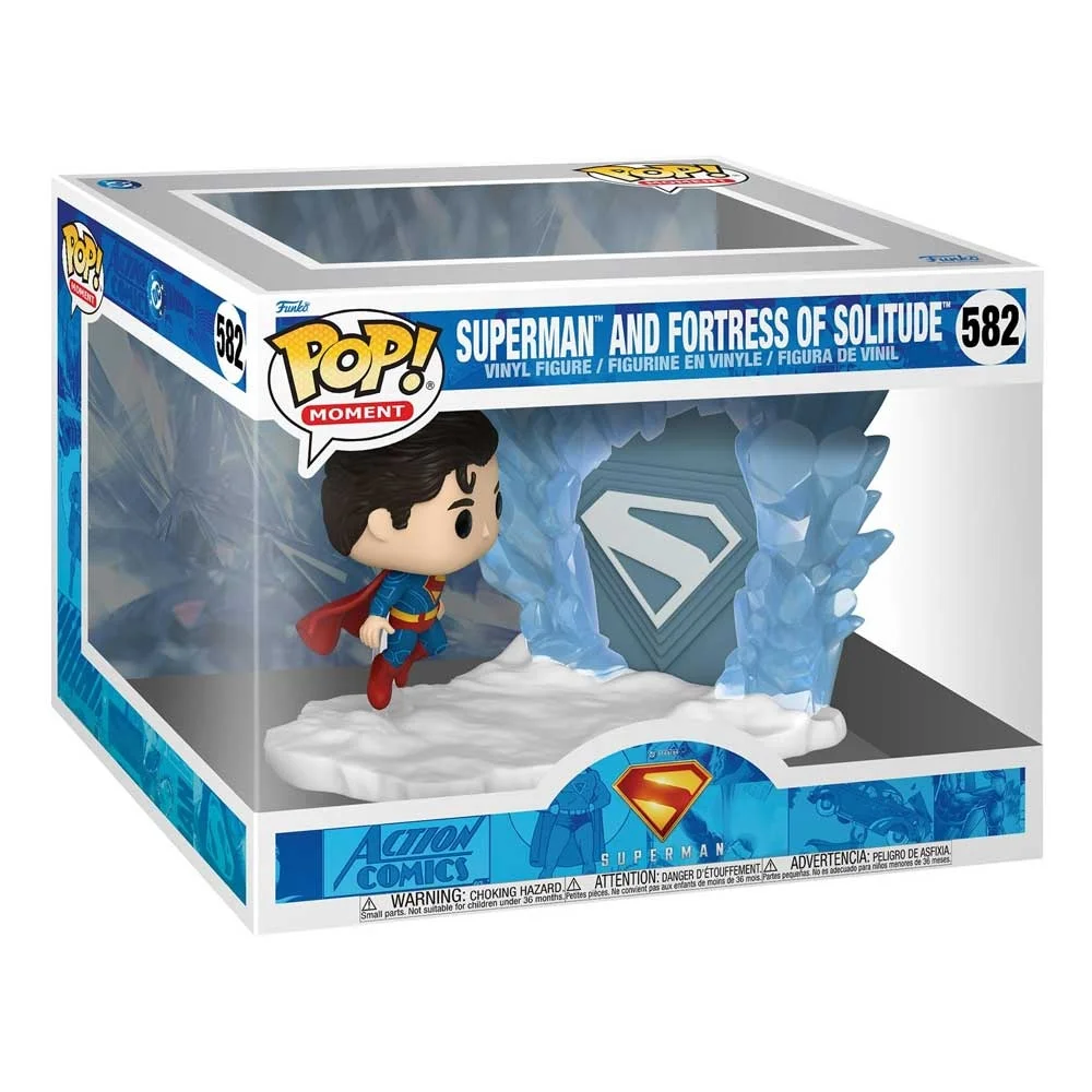 Funko POP! Moment DC Superman and Fortress of Solitude #582 vinil figura 86642