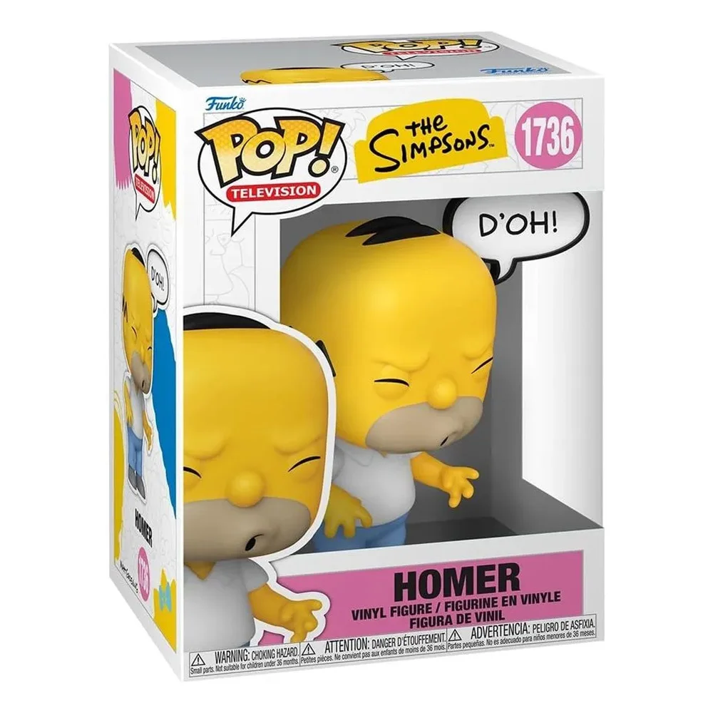 Funko POP! Sayings The Simpsons Homer (D'oh) #1736 vinil figura 86412
