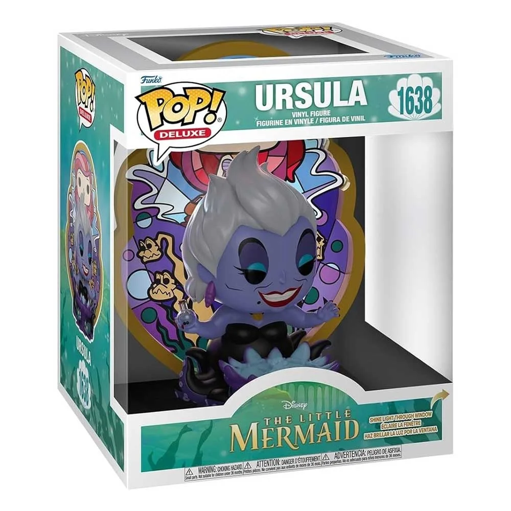 Funko POP! Deluxe Disney Villains Ursula (Stained Glass) #1638 vinil figura 77992