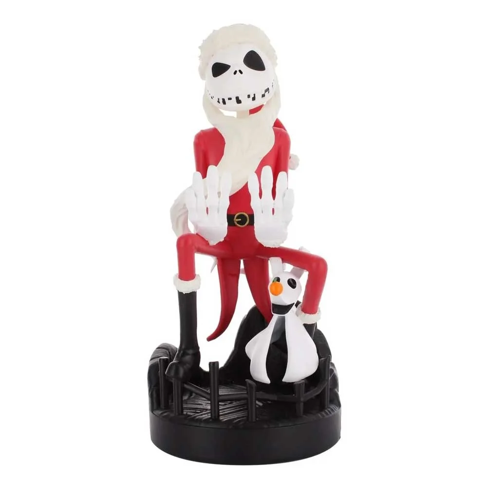 Cable Guys The Nightmare Before Christmas Jack Skellington u kostimu Deda Mraza držač za kontroler i telefon 21.5 cm CGCRDS400560