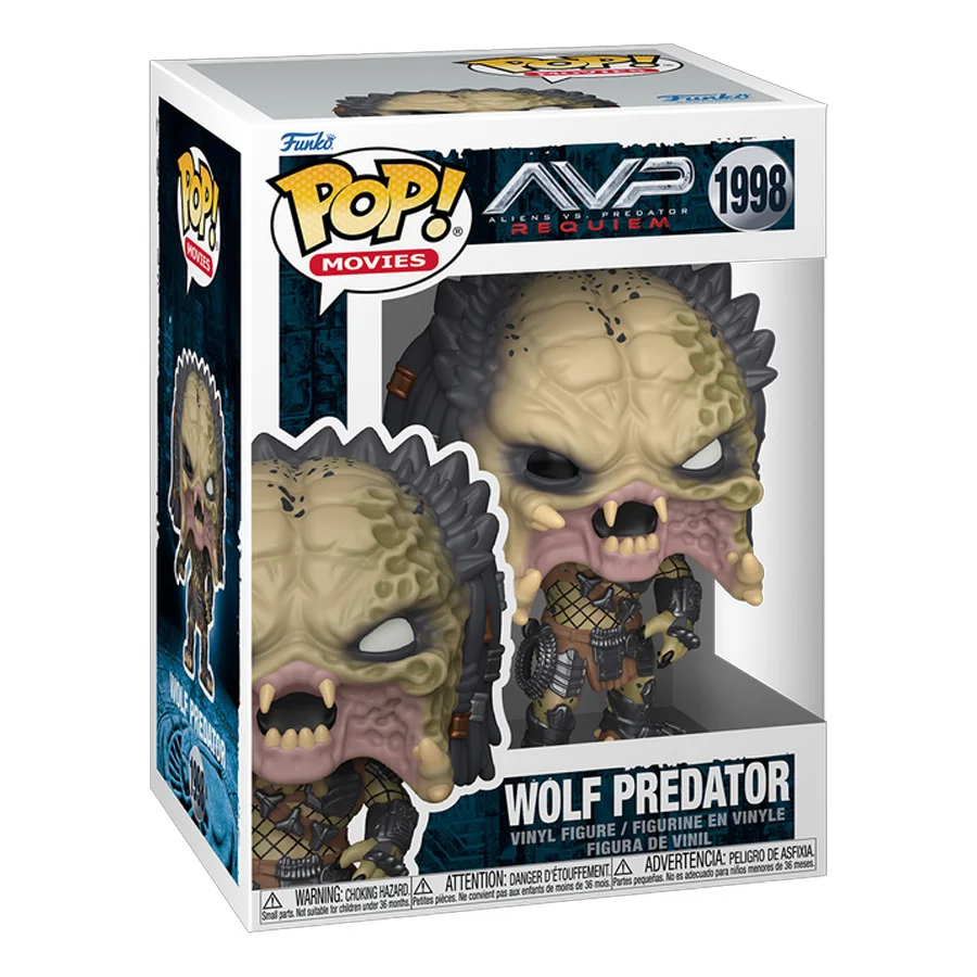 Funko POP! Movies Alien vs. Predator Wolf Predator #1998 vinil figura (moguć chase) 90242
