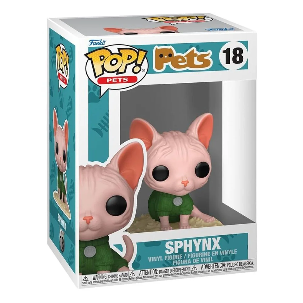 Funko POP! Pets Sphynx sfinks mačka vinil figura #18 88329