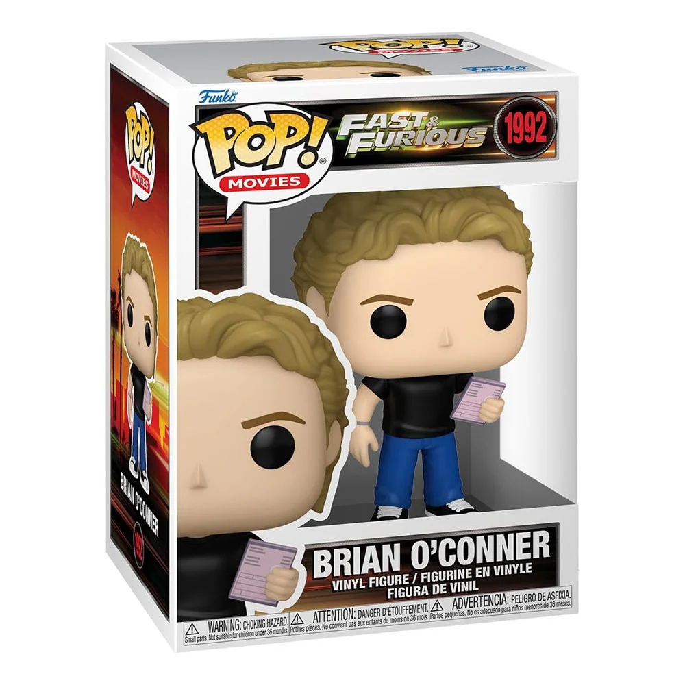 Funko POP! Movies Fast & Furious Brian O'Conner #1992 vinil figura 90491