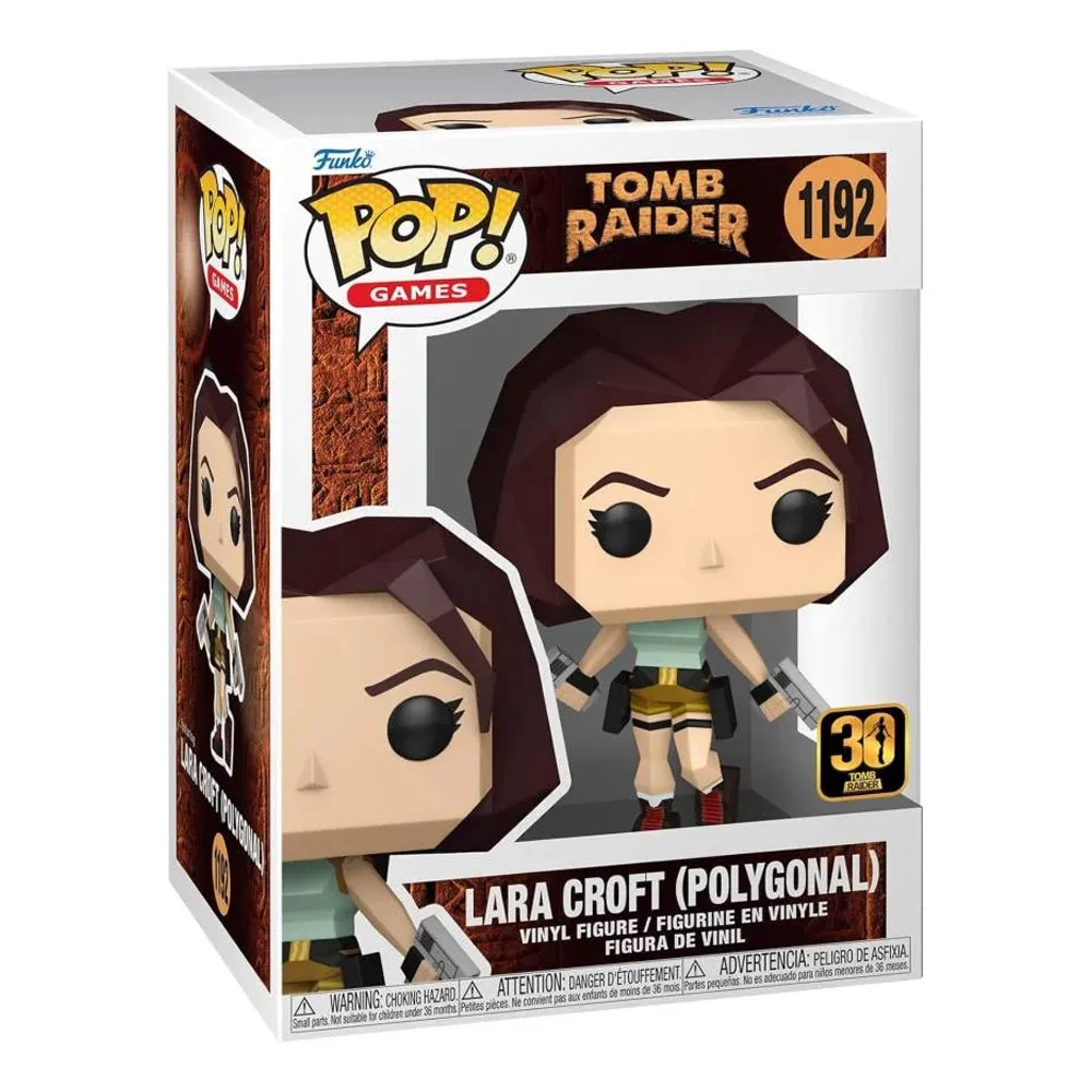 Funko POP! Games Tomb Raider Lara Croft (Polygonal) #1192 vinil figura 90841