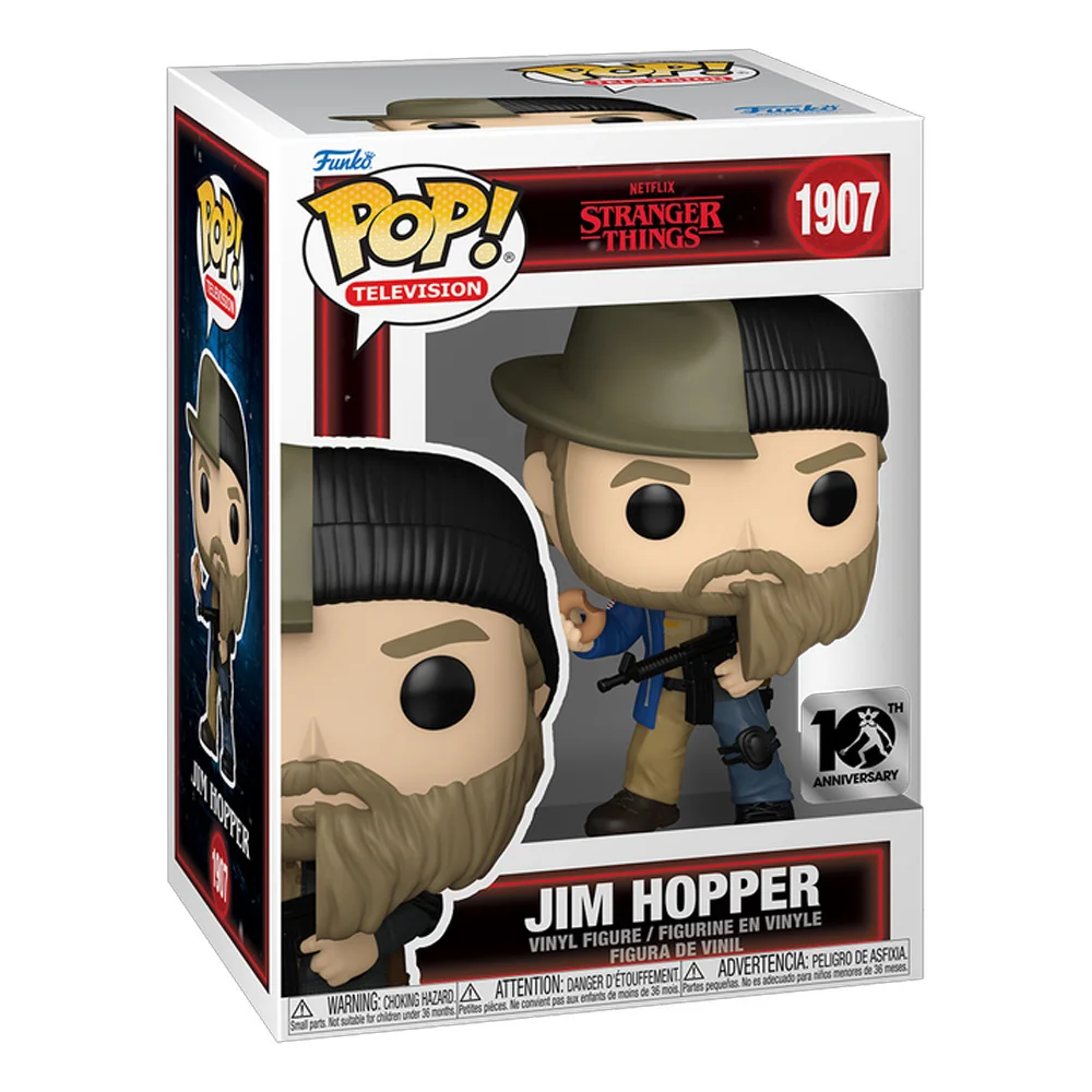 Funko POP! TV Stranger Things Jim Hopper (Split) vinil figura #1907 93085