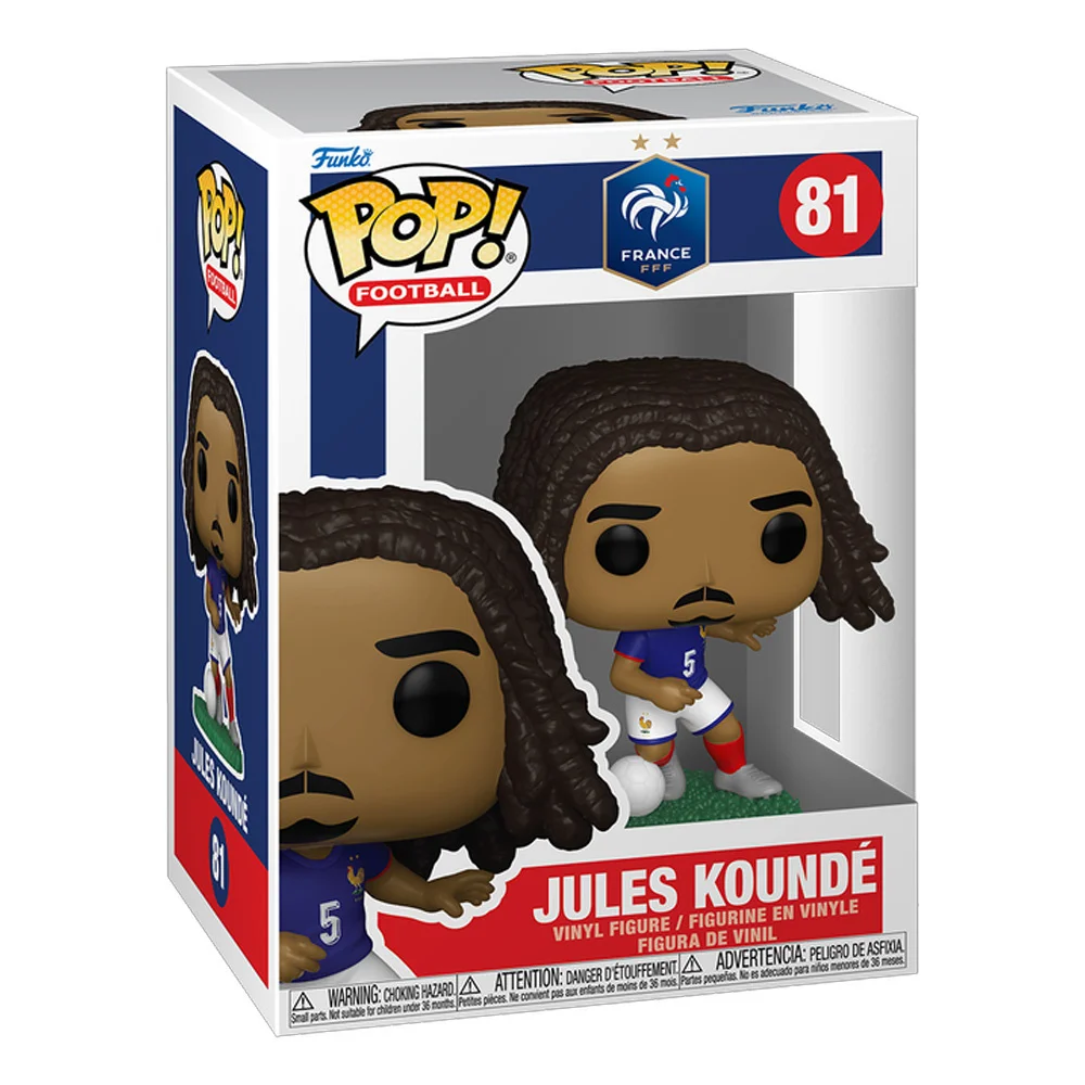 Funko POP! Football Francuska Jules Koundé (Dribbling) #81 vinil figura 92733